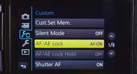 Afae Focus Lock Panasonic Lumix Autofocus Camera