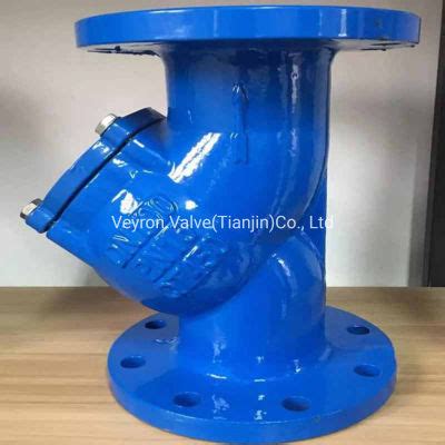 ANSI DIN Pn16 DN50 Ductile Iron Cast Ductile Stainless Steel Y Type ...