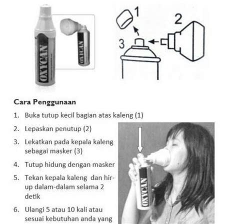 Promo Oxycan Tabung Oksigen 500cc Portable Oxygen Diskon 33 Di Seller
