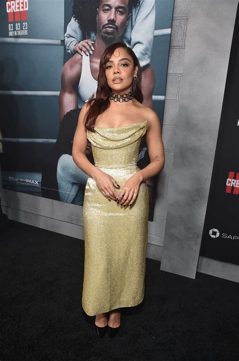 Tessa Thompson Creed Iii Premiere Los Angeles Rceleboasis