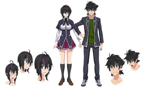 Raven And Kayla Dxd Hero Design By Gojimon452 On Deviantart