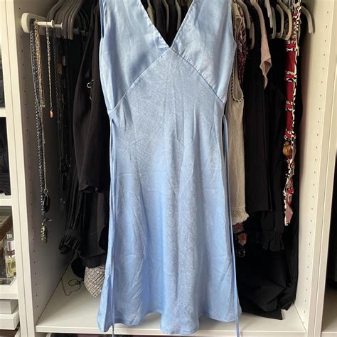 Peppermayo Womens Blue Dress Depop