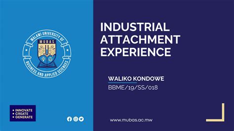 Solution Industrial Attachment Experience Power Point Presentation