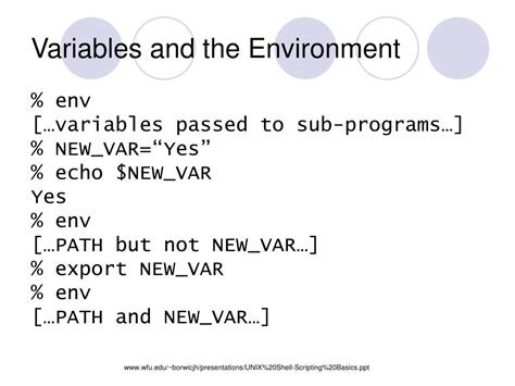 Ppt Unix Shell Scripting Basics Powerpoint Presentation Free