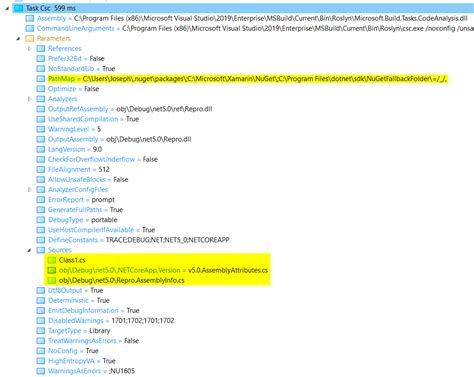 Pathmap Does Not Seem To Be Working Resulting In Determinism Failure Issue Dotnet