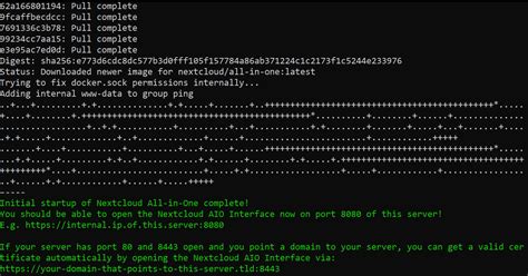 How To Install Nextcloud AIO On Docker Cherry Servers