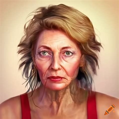 Middle Aged Woman On Craiyon