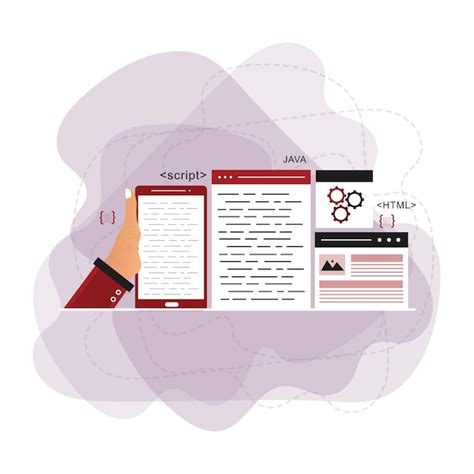 Premium Vector Web Development Concepts 01