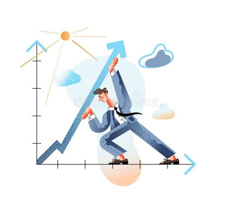 Incrementar La Rentabilidad De La Ilustración Vectorial Plana Aumento