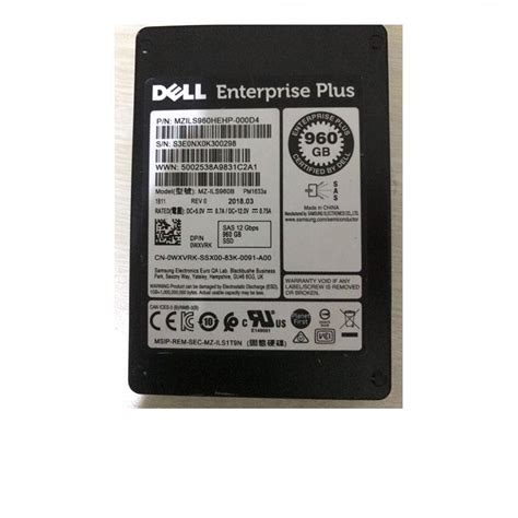 Ibm V7000 00rx920 Hard Disk Sas Ssd 1 6tb Husmm1616ass20 Ibm 207x