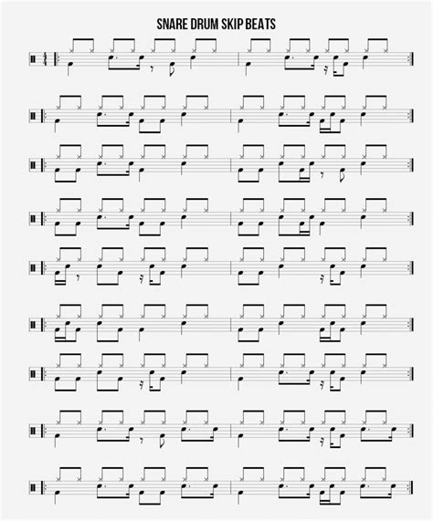 Easy Snare Drum Solo Pdf