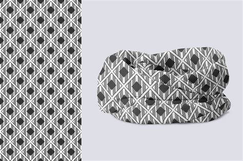 Geometric Seamless Vector Patterns Rhombuses Digital Paper