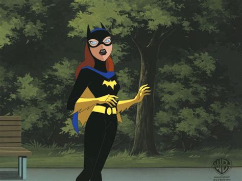The New Batman Adventures Original Production Cel Batgirl The New