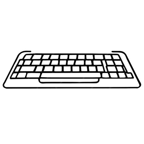 Keyboard Icon Keyboard Input Input Icon Vector Illustration Line Art Premium Ai Generated Vector