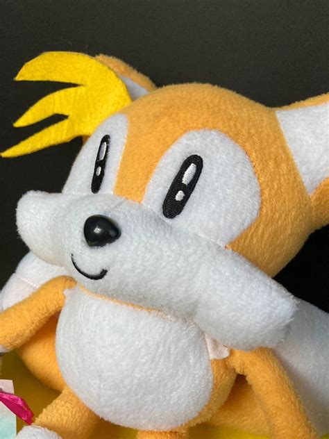 Sonic The Hedgehog Tails Plush Figure Etsy