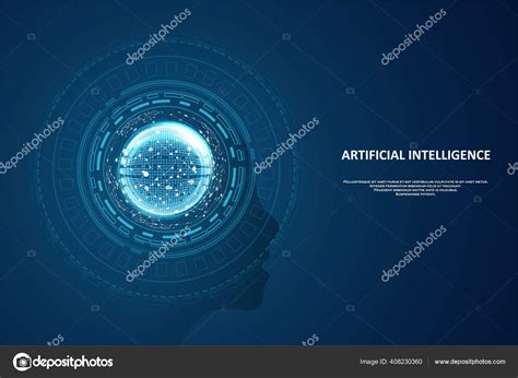 Artificial Intelligence Illustration Artificial Intelligence Machine Learning Concept Digital