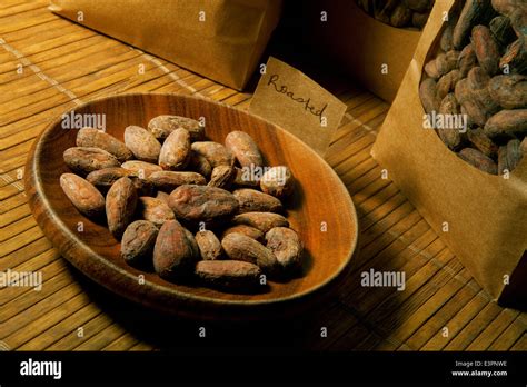 Roasted Cocoa Beans Nut Husks With Chocolate Beans Inside Theobroma Fruit In Melbourne