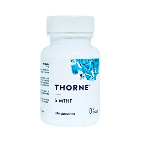 5 Mthf 60 Capsules Essential Health Natural Wellness Clinic