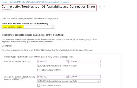 Azure SQL Database Randomly Error Login Failed For User