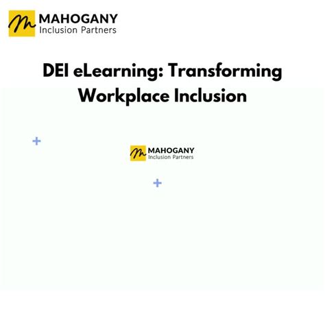 Accessible Interactive Deilearning Elearning Mahogany Inclusion