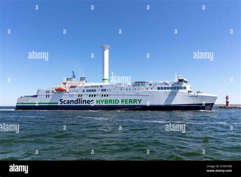 Scandlines Hybrid Ferry Copenhagen With Installed Norsepower Rotor Sail