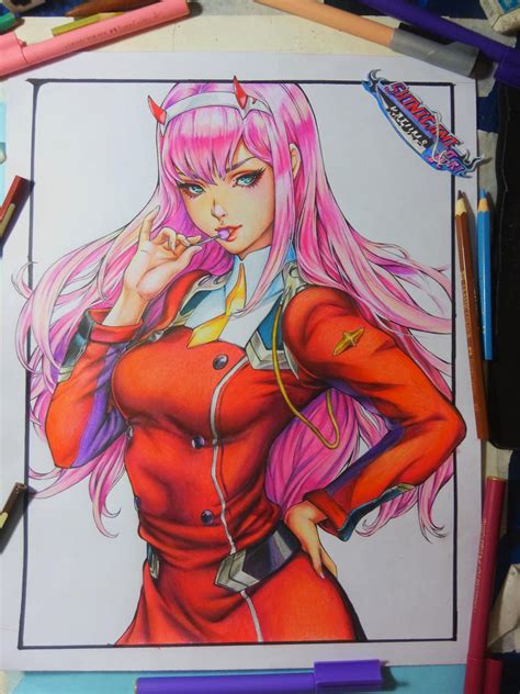 Zero Two Darling In The Frankxx By Kaium724 On Deviantart