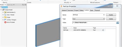 solved need sheet metal rule to display in title block autodesk