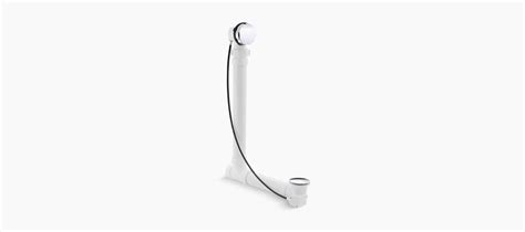 Clearflo 1 1 2 Inch Bath Cable Drain With Pvc Tubing K 7213 Kohler