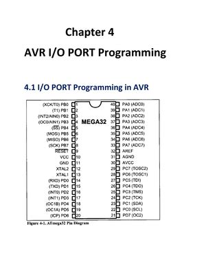 CH6 - Microcontroller - Chapter 6 AVR Advanced assembly Language Programming 6 Introduction some ...
