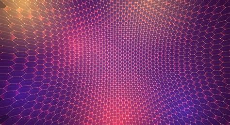 Premium Vector Vector 3d Object From A Hexagon Grid With Dots Stylish Design