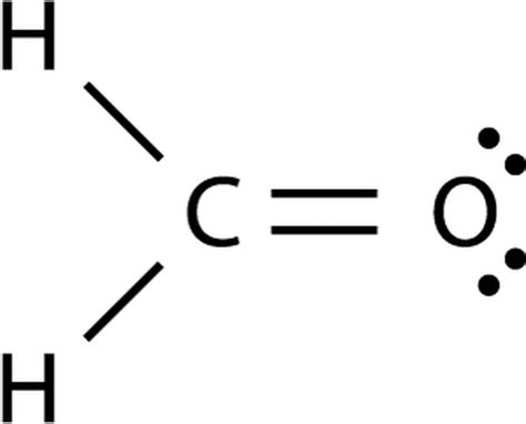Formaldehyde Lewis Structure