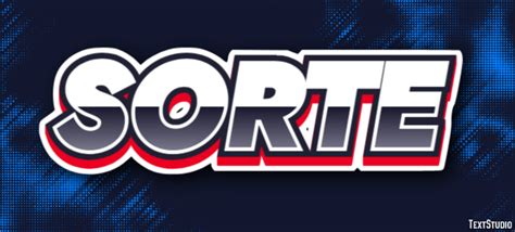 Sorte Text Effect and Logo Design Word Conheça a emocionante