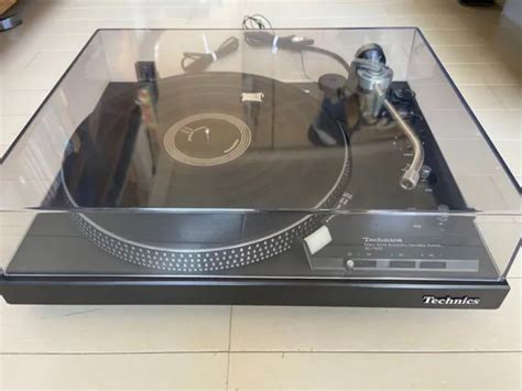 Technics Sl Turntable Direct Drive Automatic System Black Record