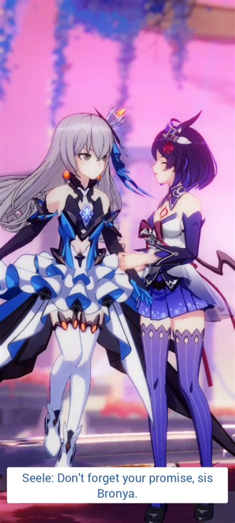 Bridge Interaction Of Bronya And Seele 💙 Rhonkaiimpact3