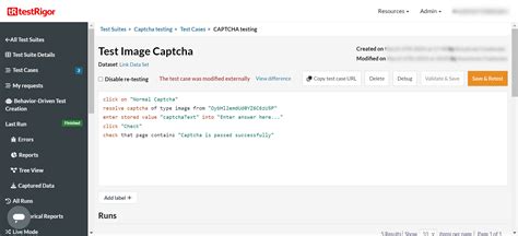 How To Do Captcha Resolution Using Testrigor Testrigor Ai Based