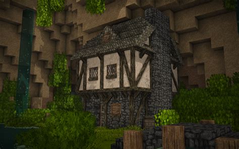 Wattle And Daub Cottage In A Scenic Grotte Builds Vintage Story
