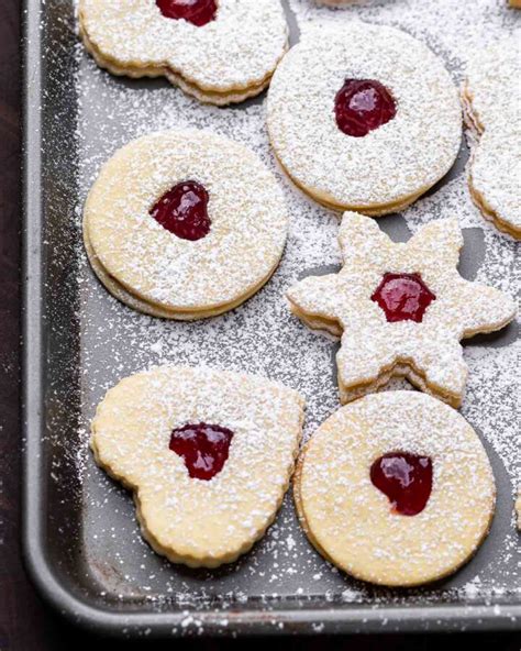 Linzer Cookies Sip And Feast
