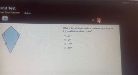 English Unit Test Jnit Test Review Active What Is The Minimum Angle Of