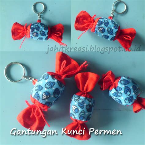 Tutorial Cara Membuat Gantungan Kunci Berbentuk Permen Berbagi Tutorial Aneka Kreasi