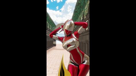 Robot Lady In Red Dodging Sword Meme Animations Blender Artists
