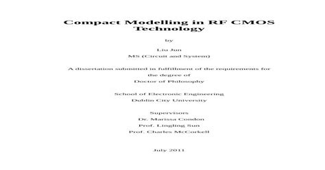 download pdf compact modelling in rf cmos technology doras …doras