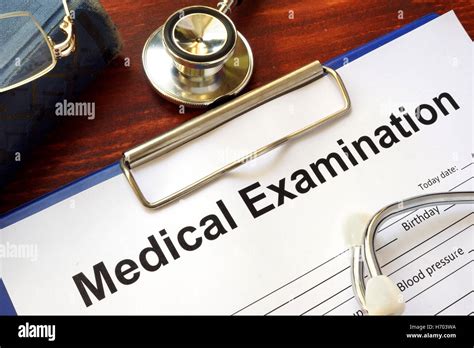 Medical Test Form Hi Res Stock Photography And Images Alamy