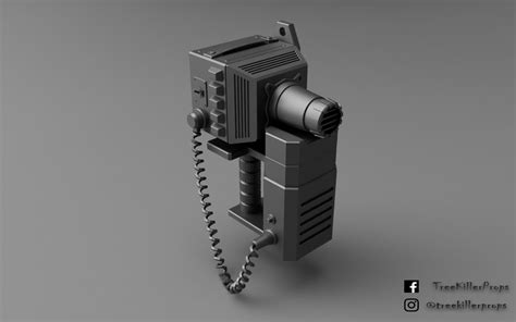 Alien Isolation Motion Tracker Detector For Cosplay 3D Print Model