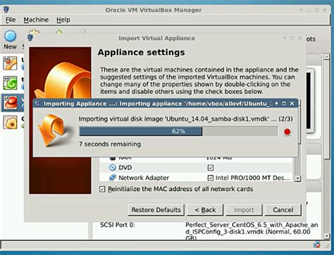 How To Import Howtoforge Ovf And Ova Virtual Machine Images In Vmware And Virtualbox