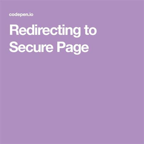 Redirecting To Secure Page Portfolio Site Css Gaming Logos