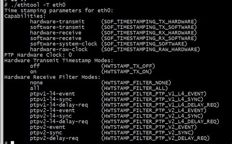 使用ptp4l出现port 1 Received Sync Delay Req Without Timestamp 其他 Csdn问答