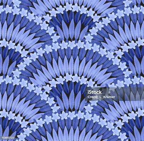 손으로 그린 열 대의 플 루 메리 아 꽃과 남색 푸른 잎의 벡터 원활한 패턴 어두운 검은 배경에 나뭇잎 벽지 포장지 하와이 인쇄