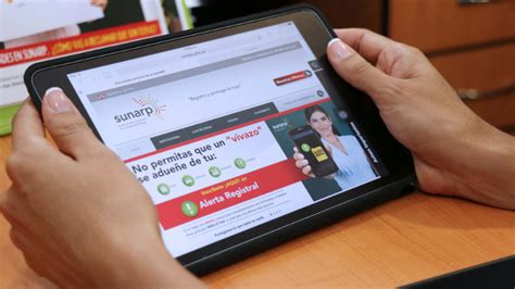 Cómo funciona el sistema de Alerta Registral de la Sunarp RPP Noticias