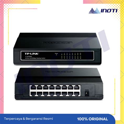 Tp Link Desktop Switch Hub 16 Port 10 100 Mbps Tl Sf1016d Inoti