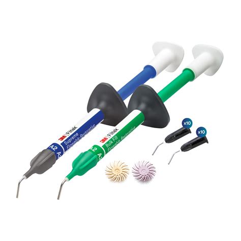 Kit 3m Filtek Flowable Restorative Bulk Fill A2 Supreme A2 02 Sof